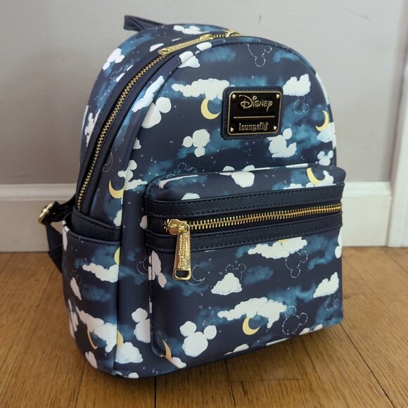 Loungefly | Bags | Loungefly Disney Mickey Mouse Clouds Mini Backpack ...